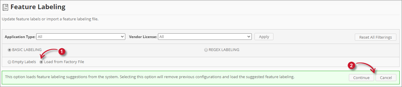 Labeling Types | Open iT Online Docs